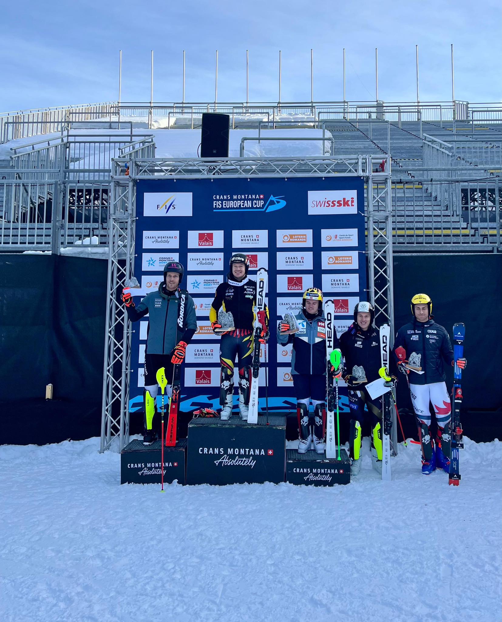 A CRANS MONTANA IL BELGA ARMAND MARCHANT VINCE LO SLALOM DELLA COPPA ...